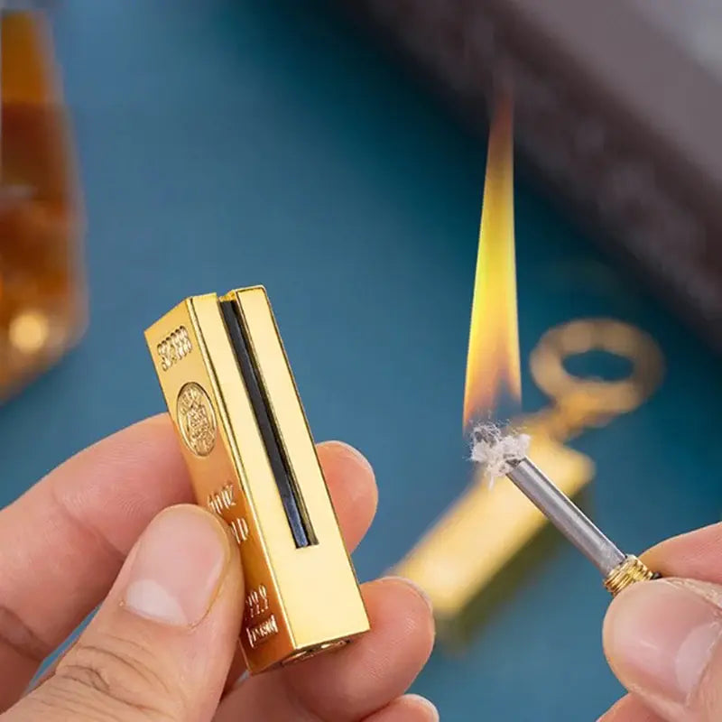 Mini Gold Bar Fire Starter – Firelighters.pk