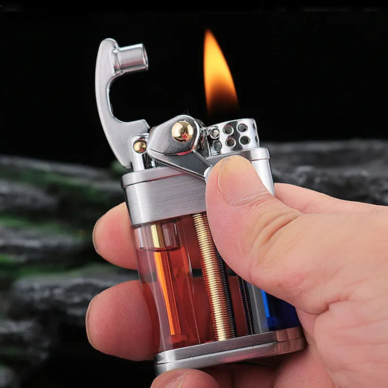 ZORRO Double Tube Long Lasting Butane Lighter-Windproof Lighter ...