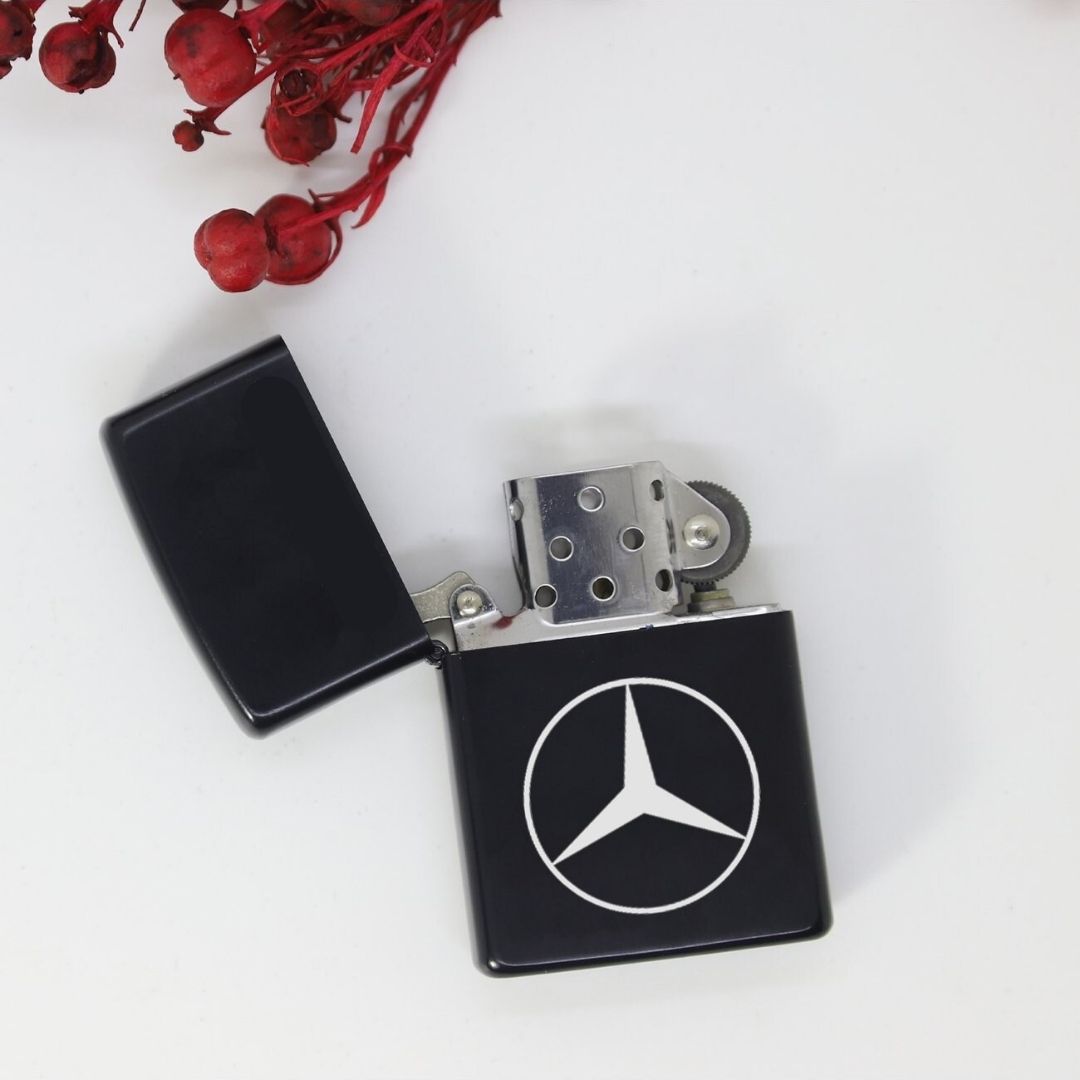 Mercedes Logo Zippo Lighter – Firelighters.pk